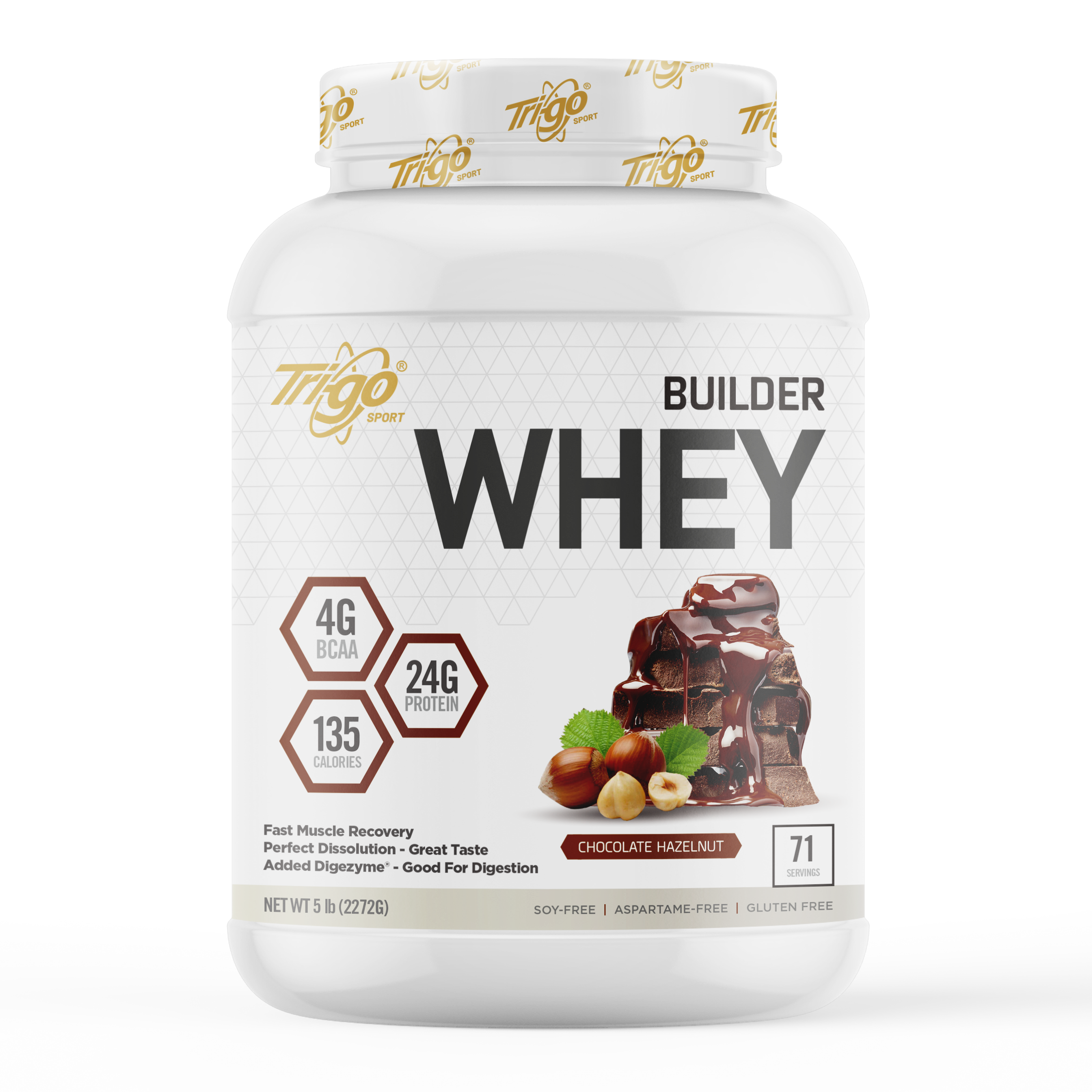 Builder Whey Protein 5lb – Tri-go